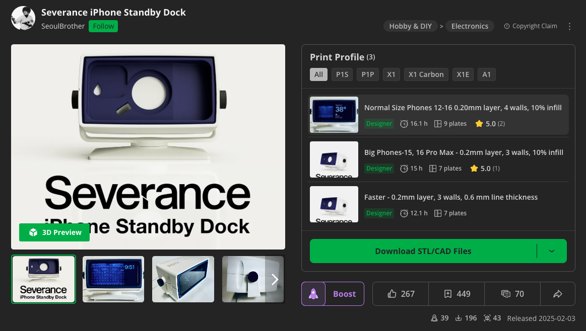 Building the MDR terminal from Severance